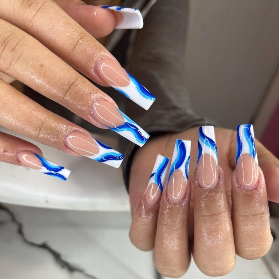 27 Breathtaking Blue Nail Designs for a Spellbinding Manicure