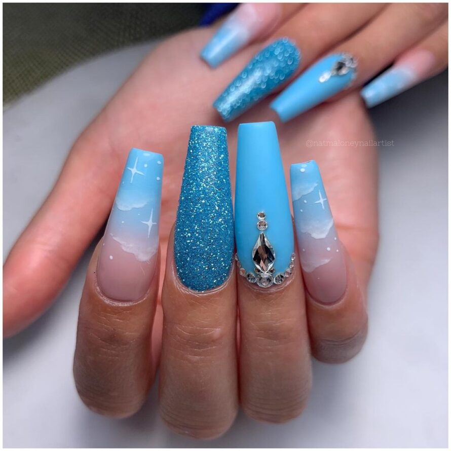 27 Breathtaking Blue Nail Designs for a Spellbinding Manicure