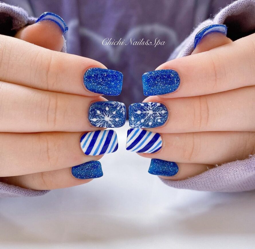 27 Breathtaking Blue Nail Designs for a Spellbinding Manicure