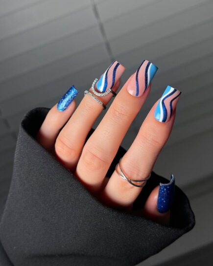 27 Breathtaking Blue Nail Designs for a Spellbinding Manicure