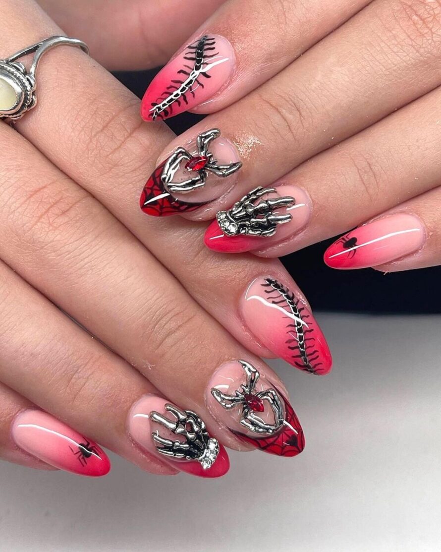 30 Creepy Halloween Nail Designs You Need to Try This October