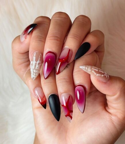 31 Spooky Acrylic Halloween Nails That Will Haunt Your Dreams