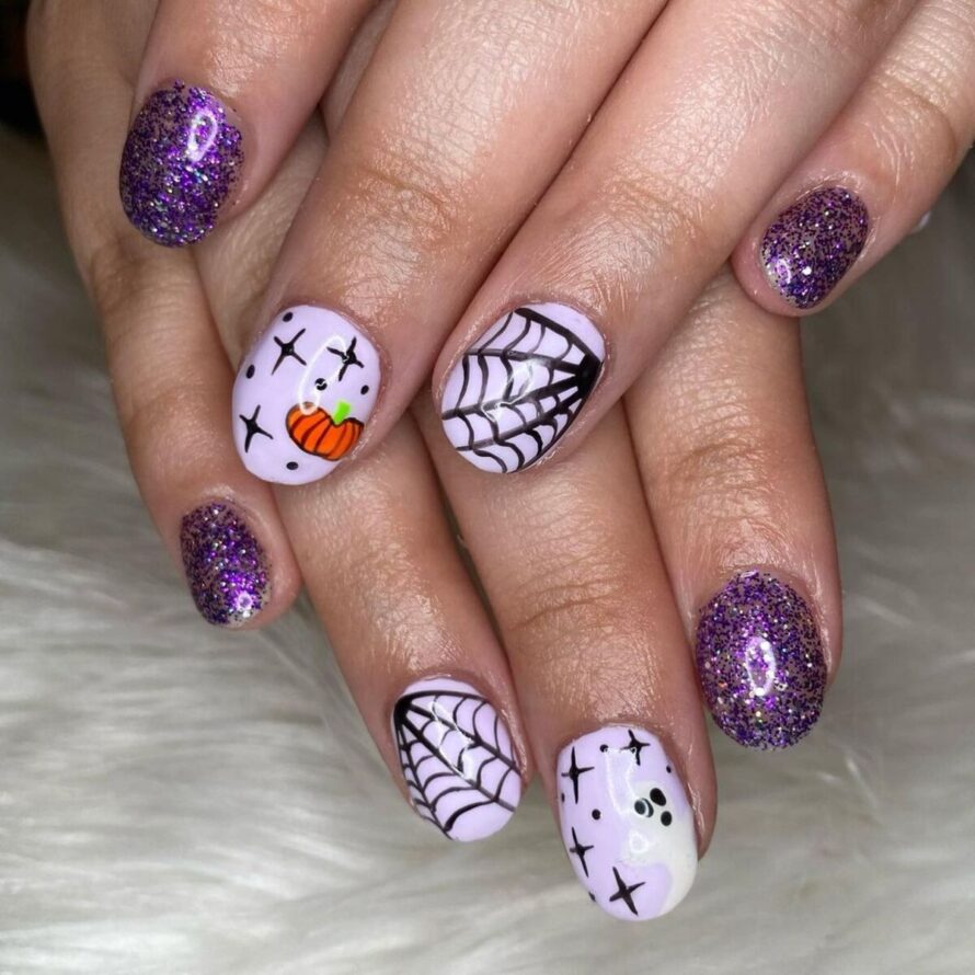 31 Spooky Acrylic Halloween Nails That Will Haunt Your Dreams