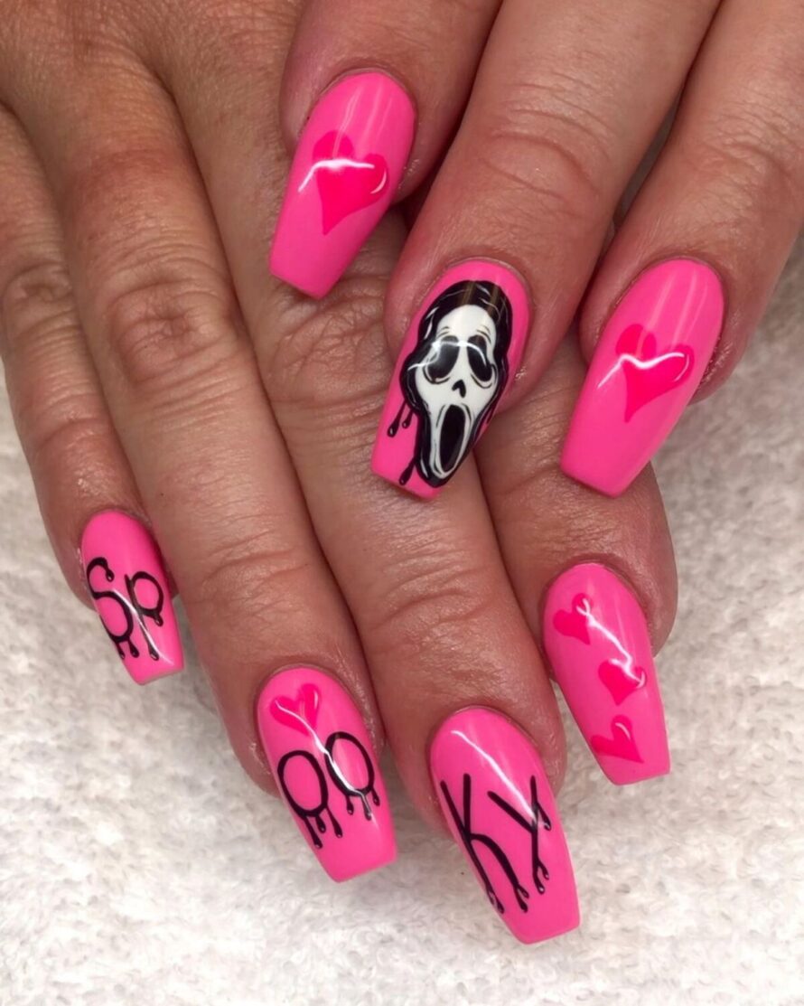 31 Spooky Acrylic Halloween Nails That Will Haunt Your Dreams
