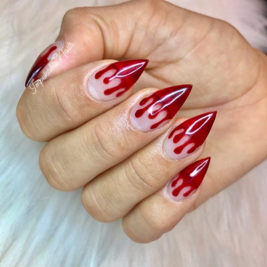31 Spooky Acrylic Halloween Nails That Will Haunt Your Dreams
