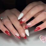 32 Stunning Red Christmas Nails for a Classic Holiday Look