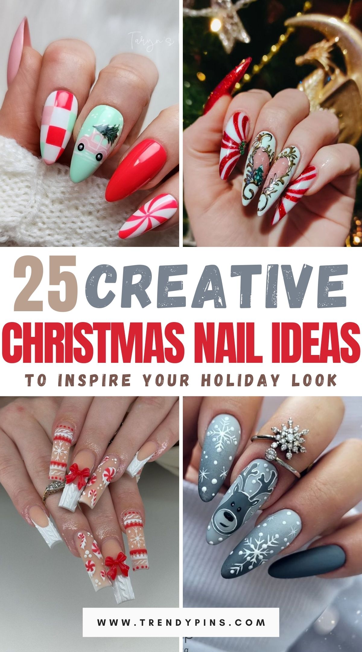 25 Inspiring Christmas Nail Ideas to Spark Your Creativity