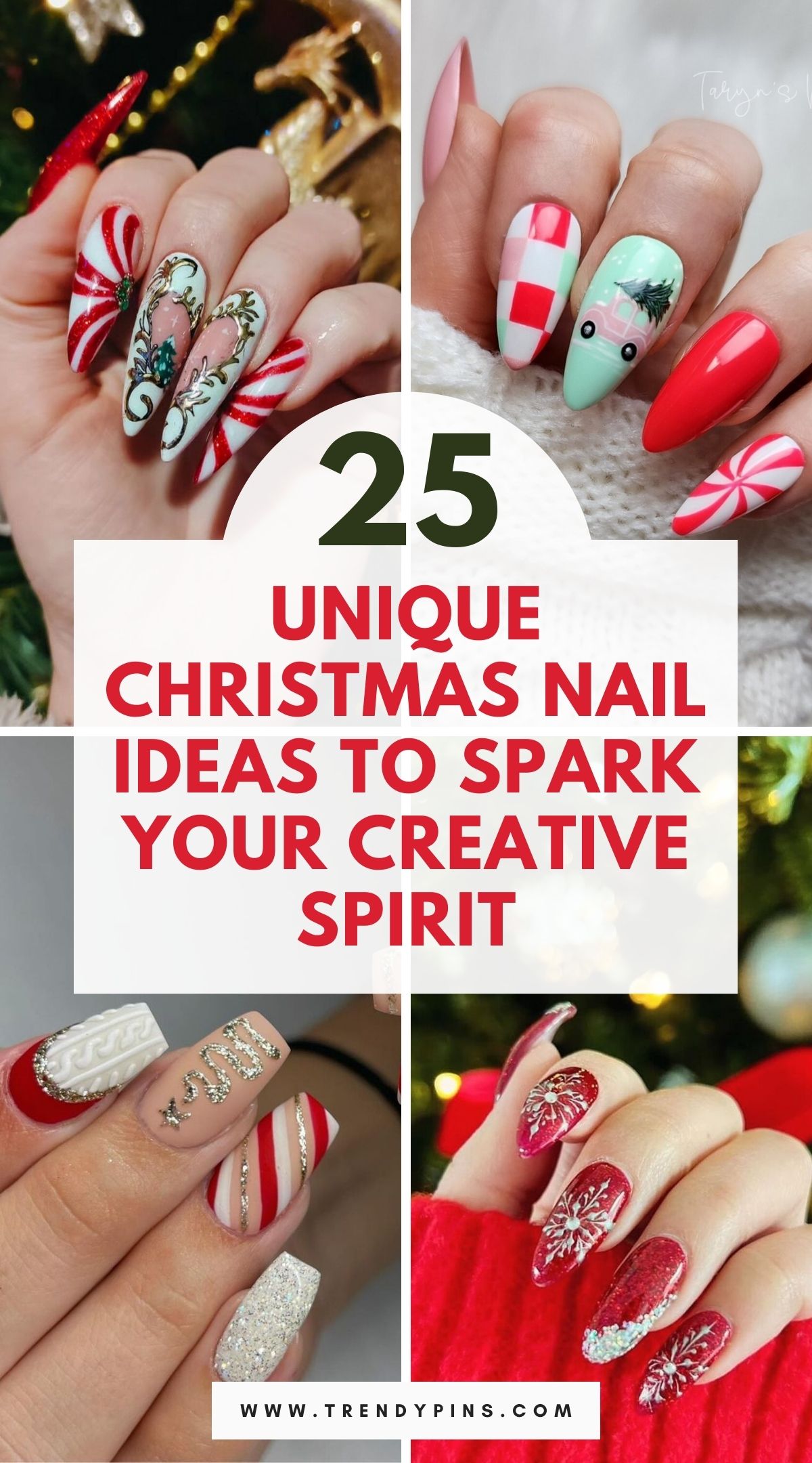 25 Inspiring Christmas Nail Ideas to Spark Your Creativity