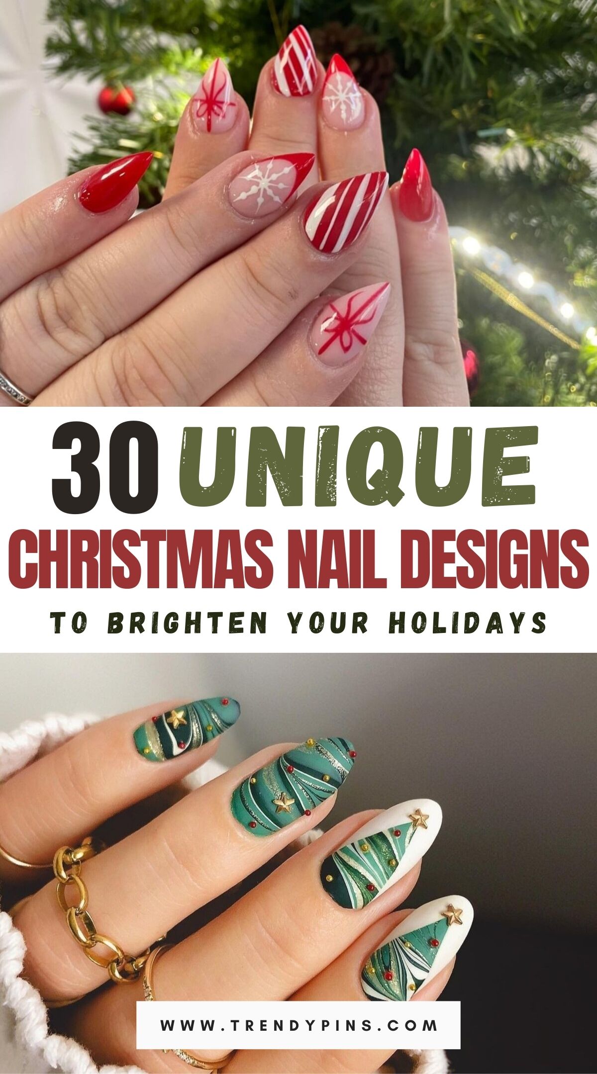 30 Creative Christmas Nail Designs to Make Your Holidays Merry