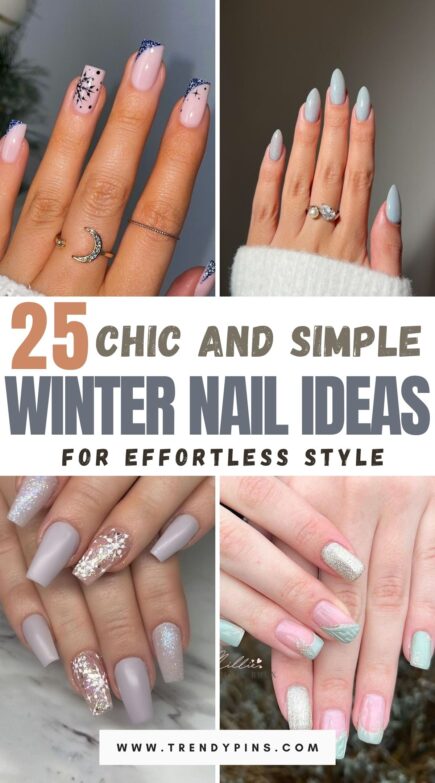 25 Chic and Simple Winter Nail Ideas to Elevate Your Style