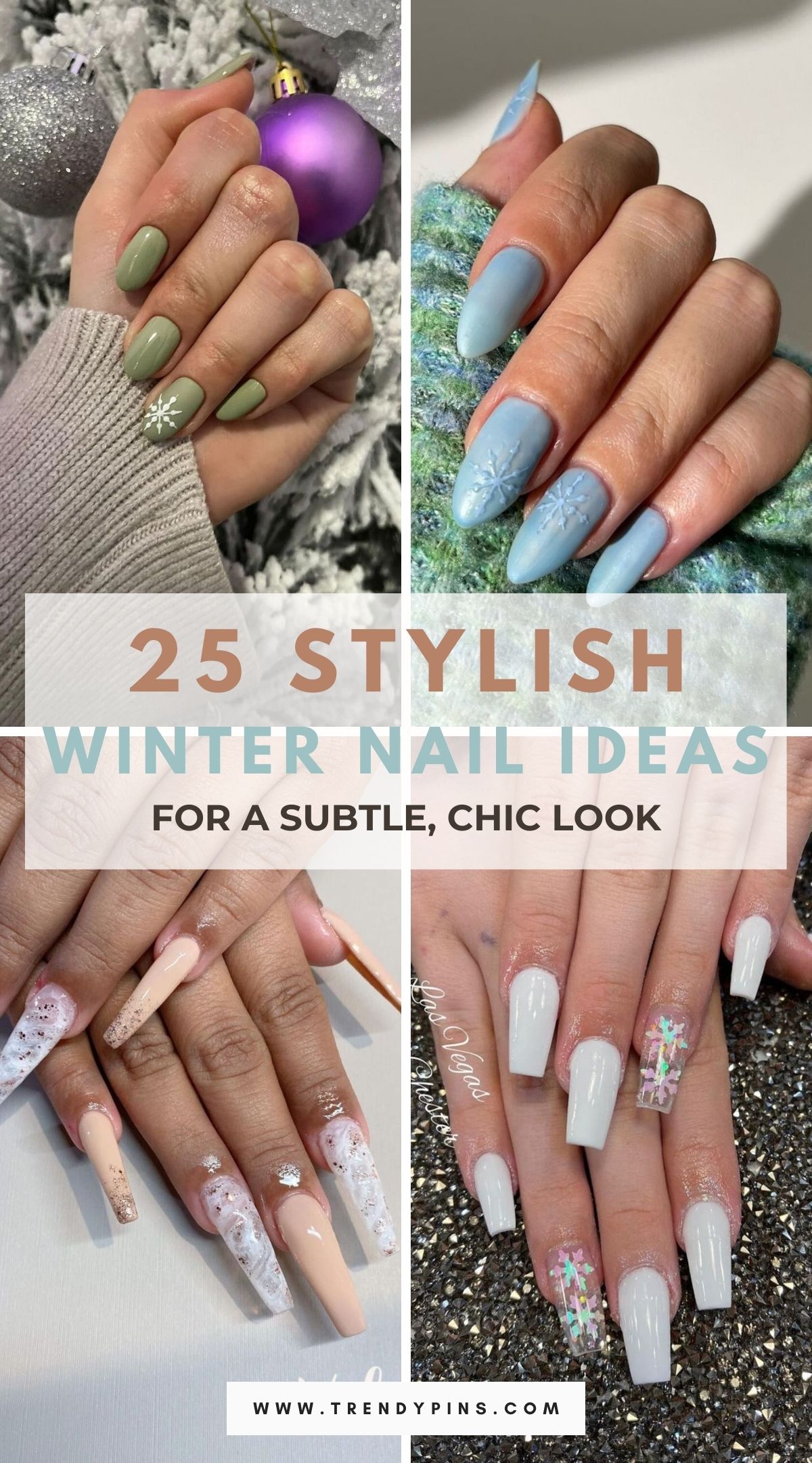 25 Chic and Simple Winter Nail Ideas to Elevate Your Style