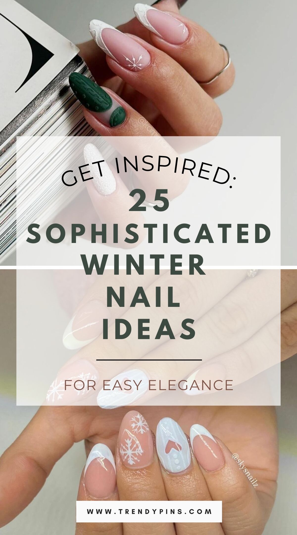 25 Chic and Simple Winter Nail Ideas to Elevate Your Style