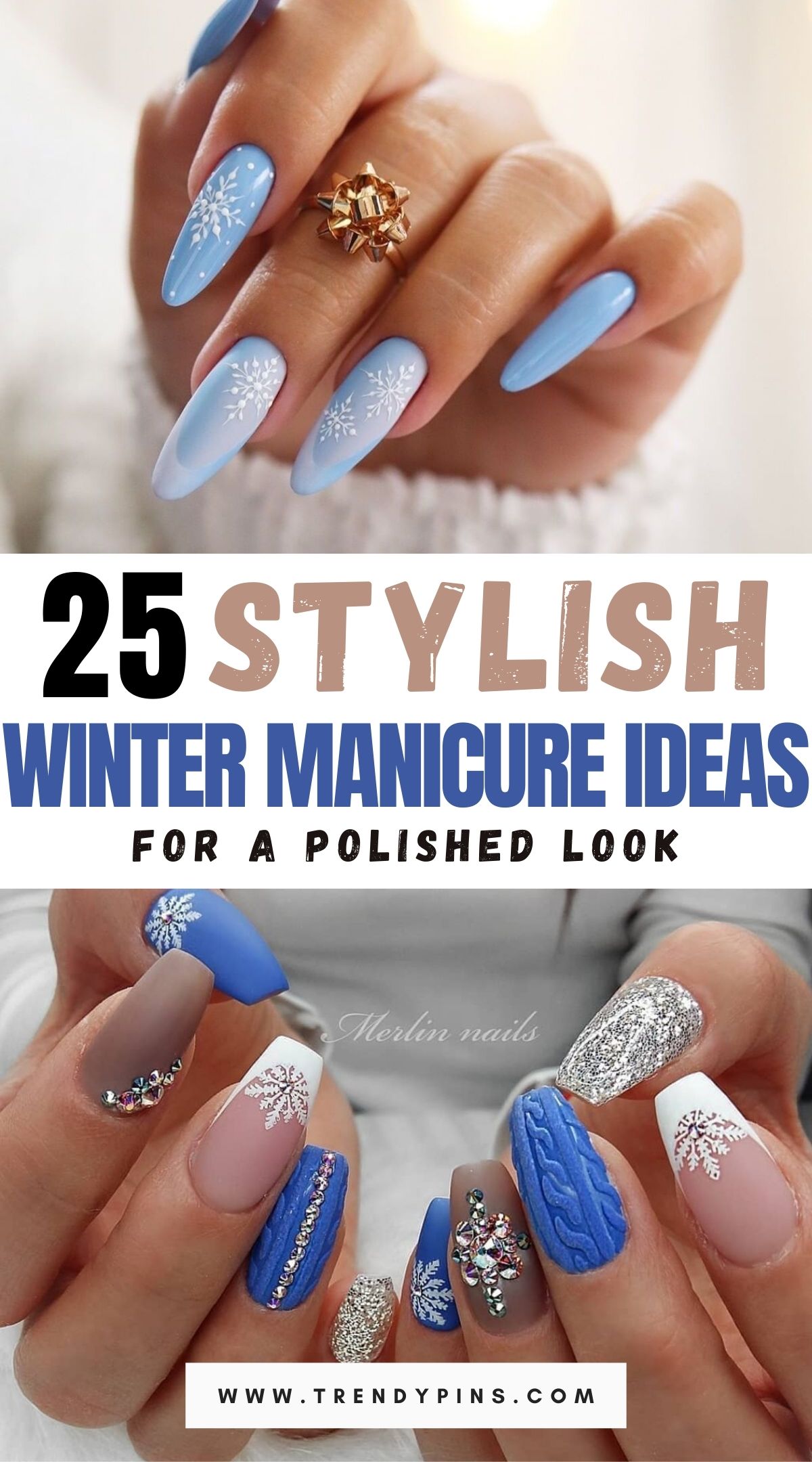 25 Chic Winter Manicure Ideas to Elevate Your Style Game