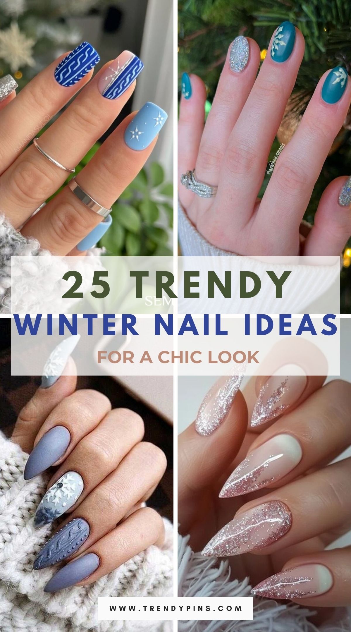 25 Chic Winter Manicure Ideas to Elevate Your Style Game