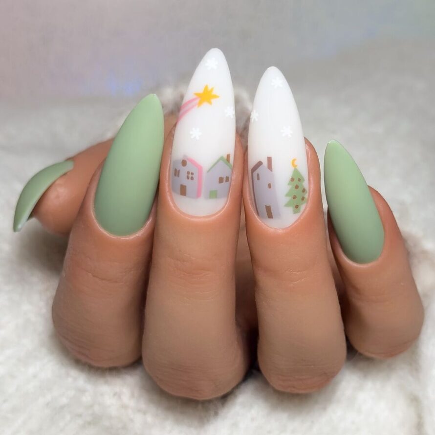 25 Stunning Matte Winter Nail Ideas to Elevate Your Style