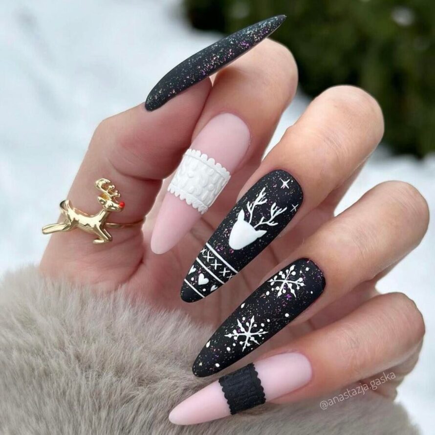 25 Stunning Matte Winter Nail Ideas to Elevate Your Style