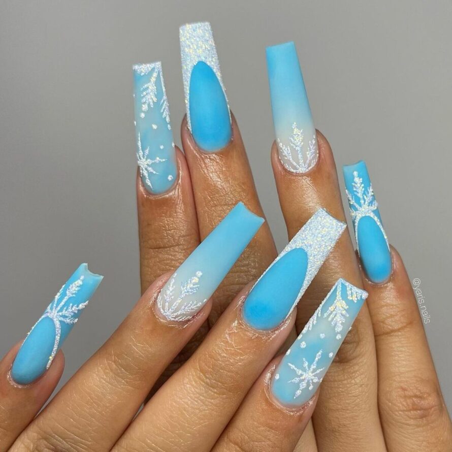 25 Stunning Matte Winter Nail Ideas to Elevate Your Style