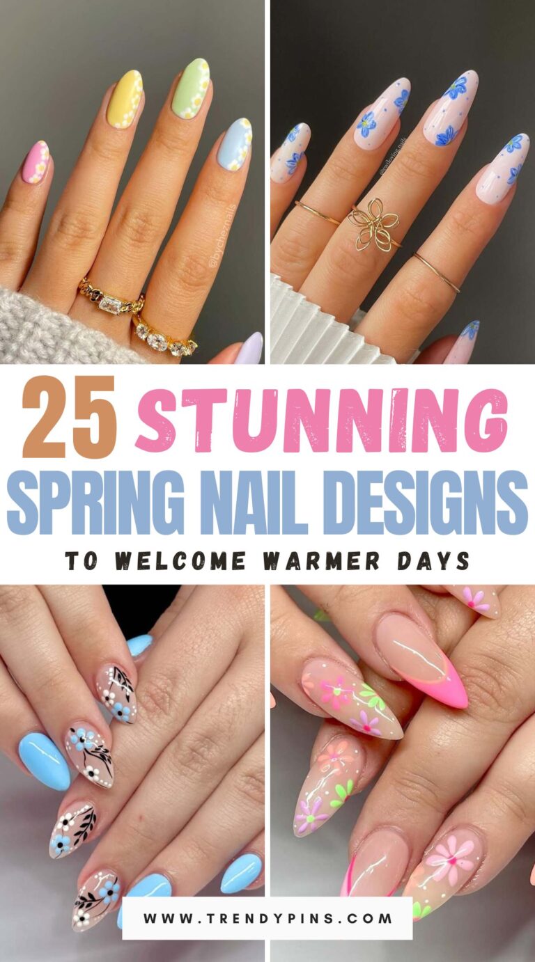 25 Gorgeous Spring Nail Designs to Get You Excited for Warmer Days