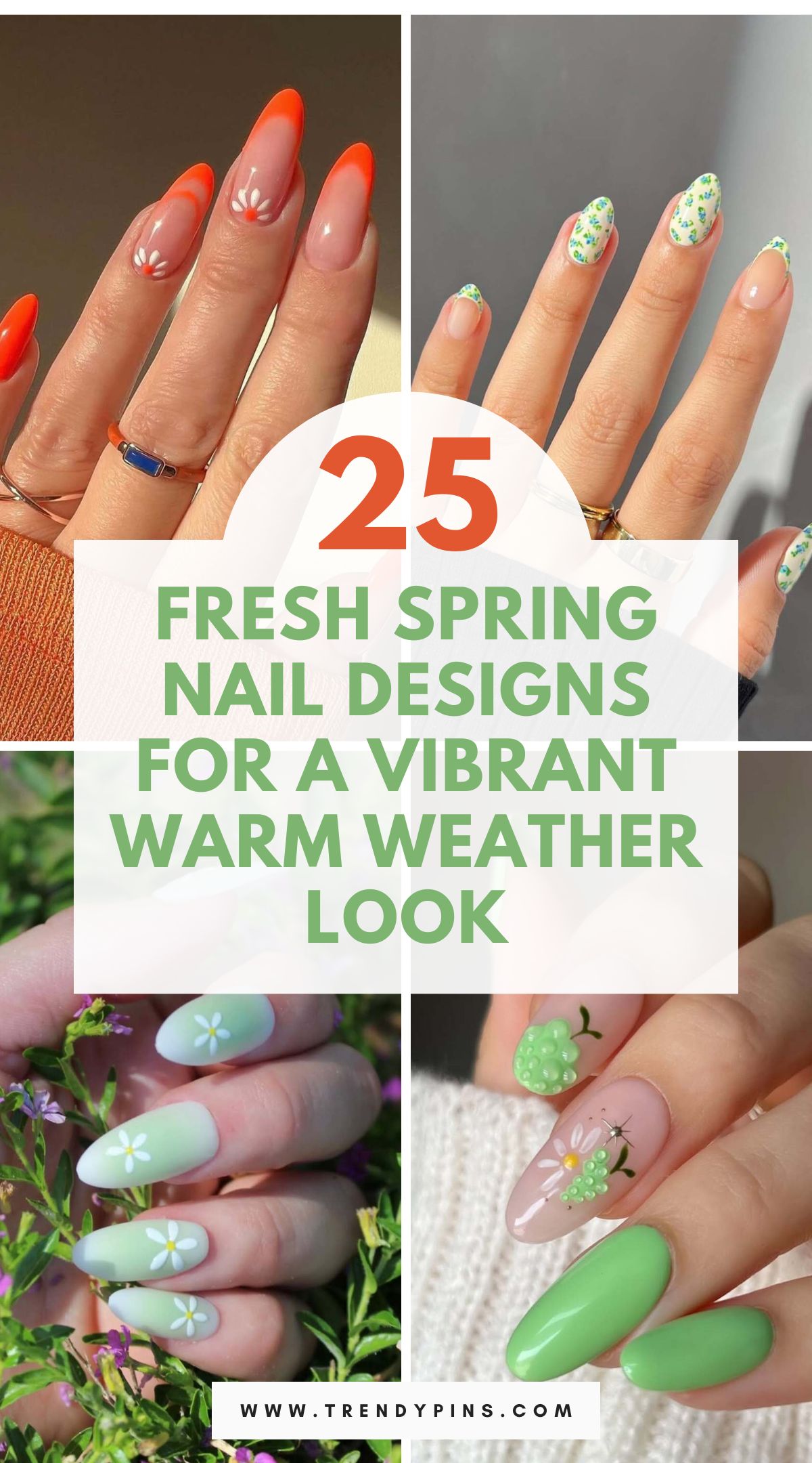 25 Gorgeous Spring Nail Designs to Get You Excited for Warmer Days