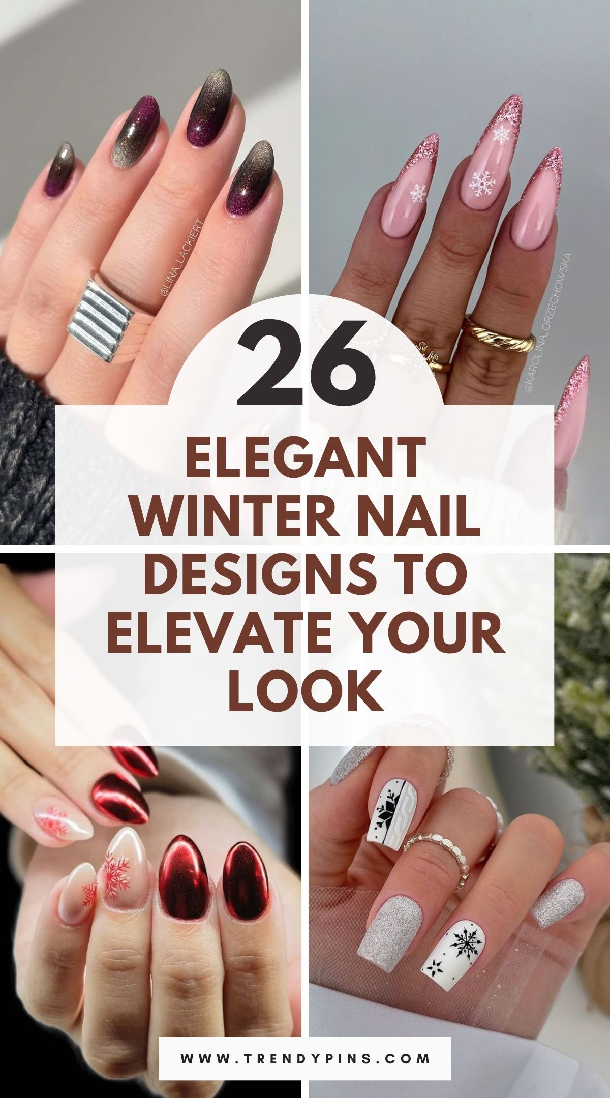 26 Trendy Winter Nail Designs You’ll Love to Show Off