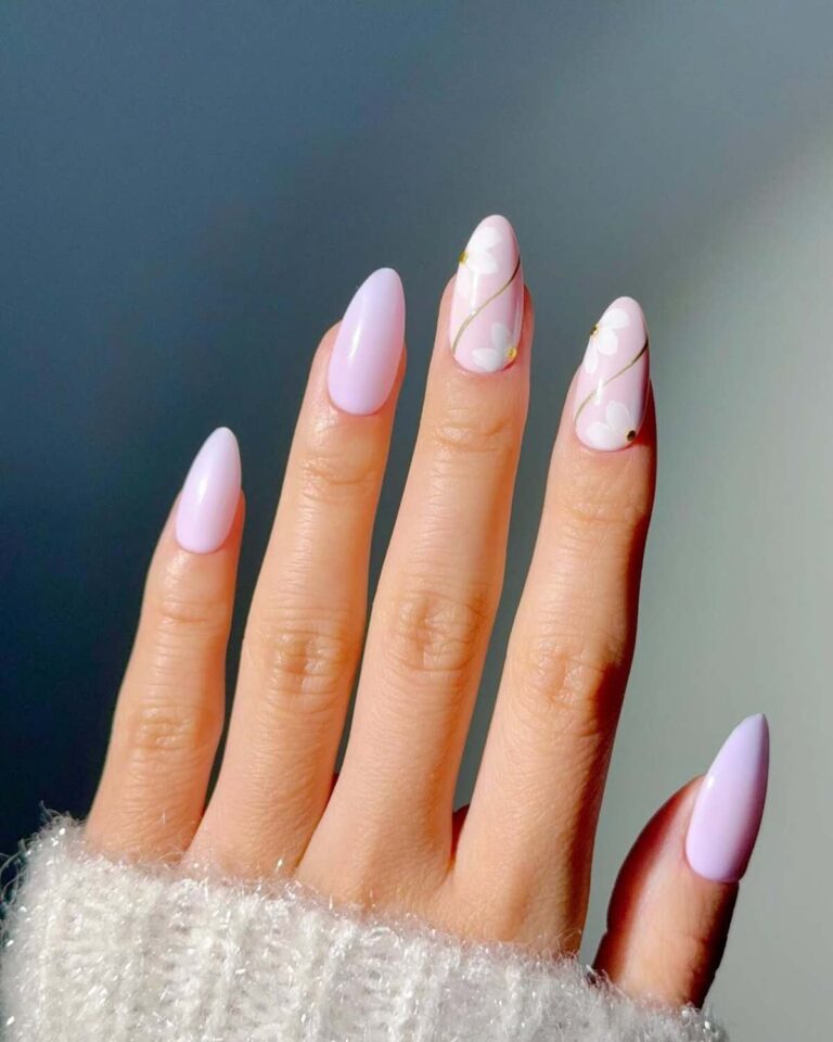 25 Fresh Almond Spring Nail Ideas with Pastel Colors to Start the Year ...