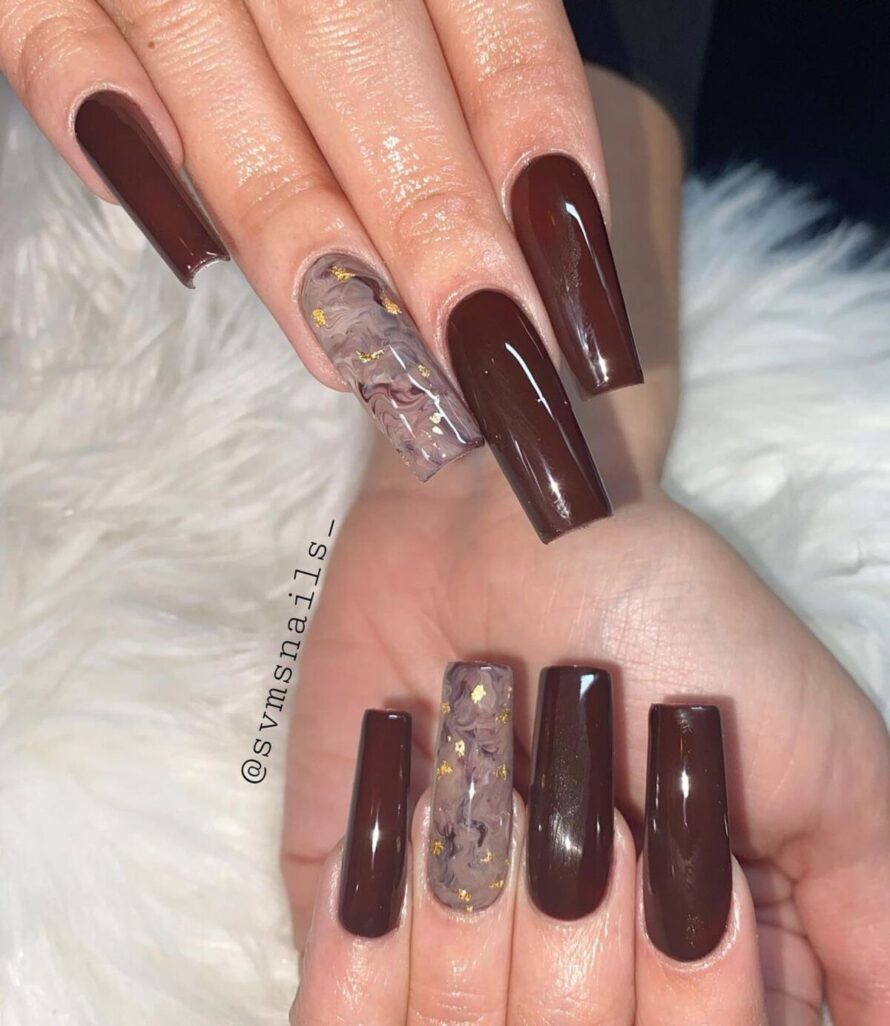 25 Stunning Long Square Nail Design Ideas for a Touch of Modern Elegance