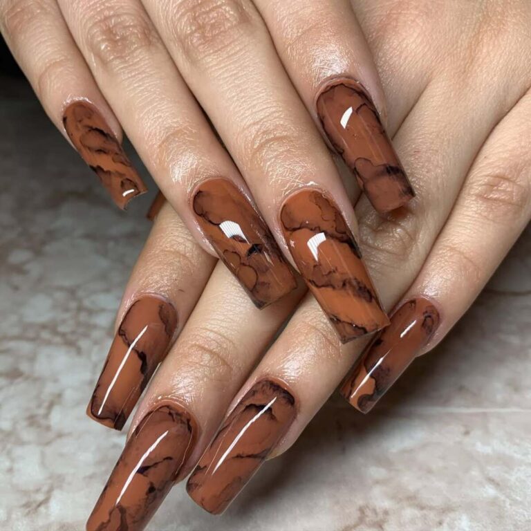 25 Stunning Long Square Nail Design Ideas for a Touch of Modern Elegance