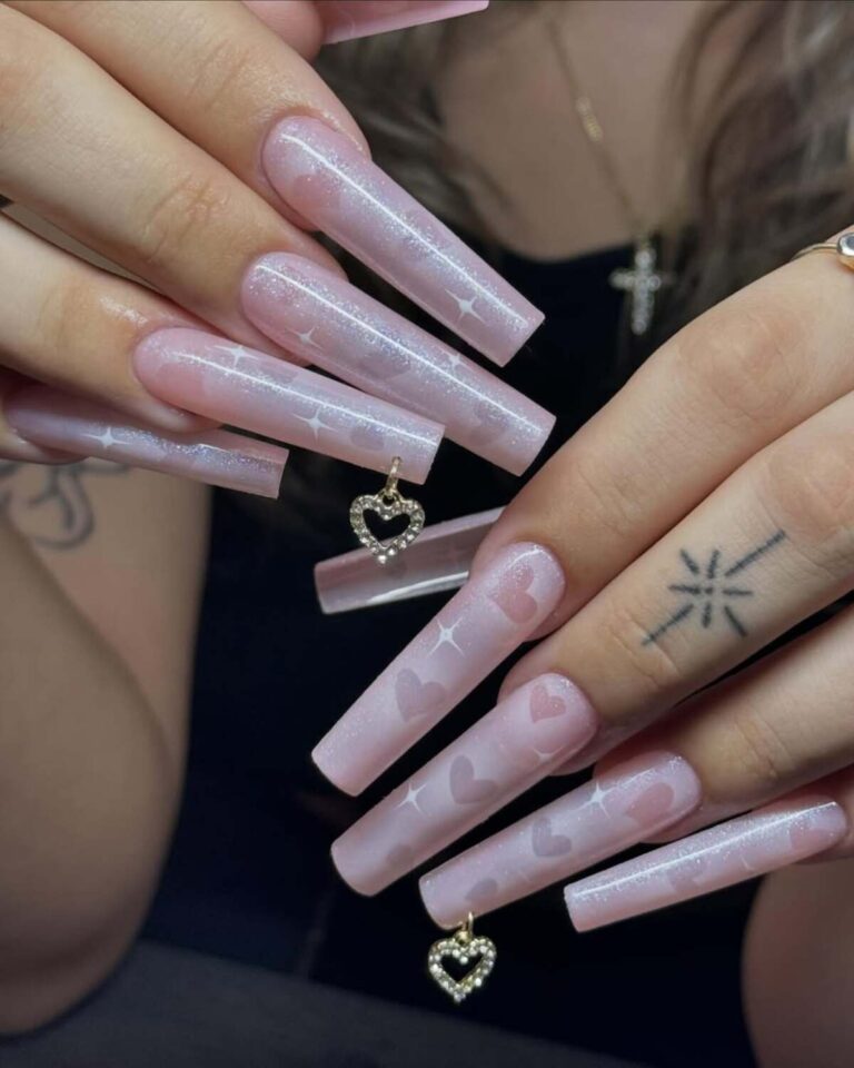 25 Stunning Long Square Nail Design Ideas for a Touch of Modern Elegance