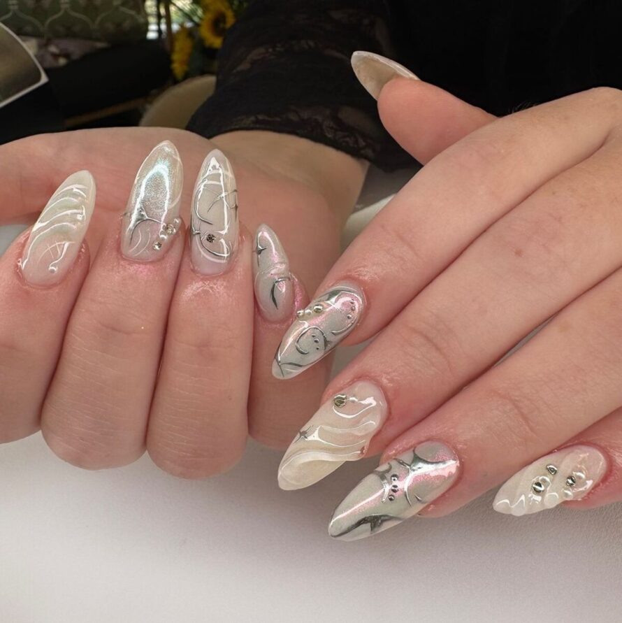 32 Stunning Long Round Nail Designs to Inspire Your Next Manicure