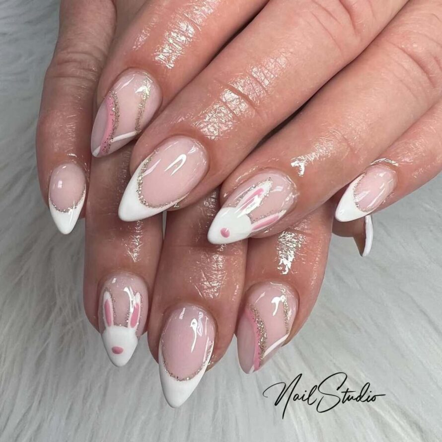 25 Chic Easter Nail Ideas with Bunny Designs and Pastel Colors for 2025