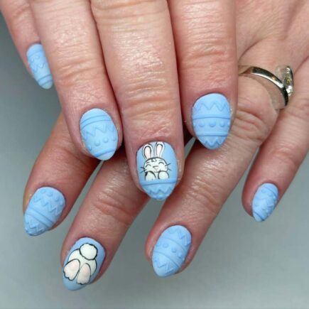 25 Easter Bunny Nail Art Ideas for a Playful Spring Manicure