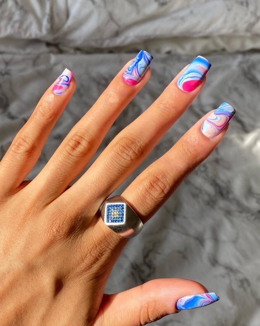 35 Stunningly Stylish Square Nail Designs - Embrace Elegance